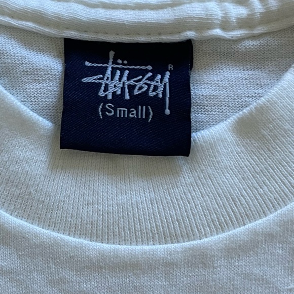 Stussy | Shirts | Vintage Stussy Crooked Tongue Tee Size Small | Poshmark
